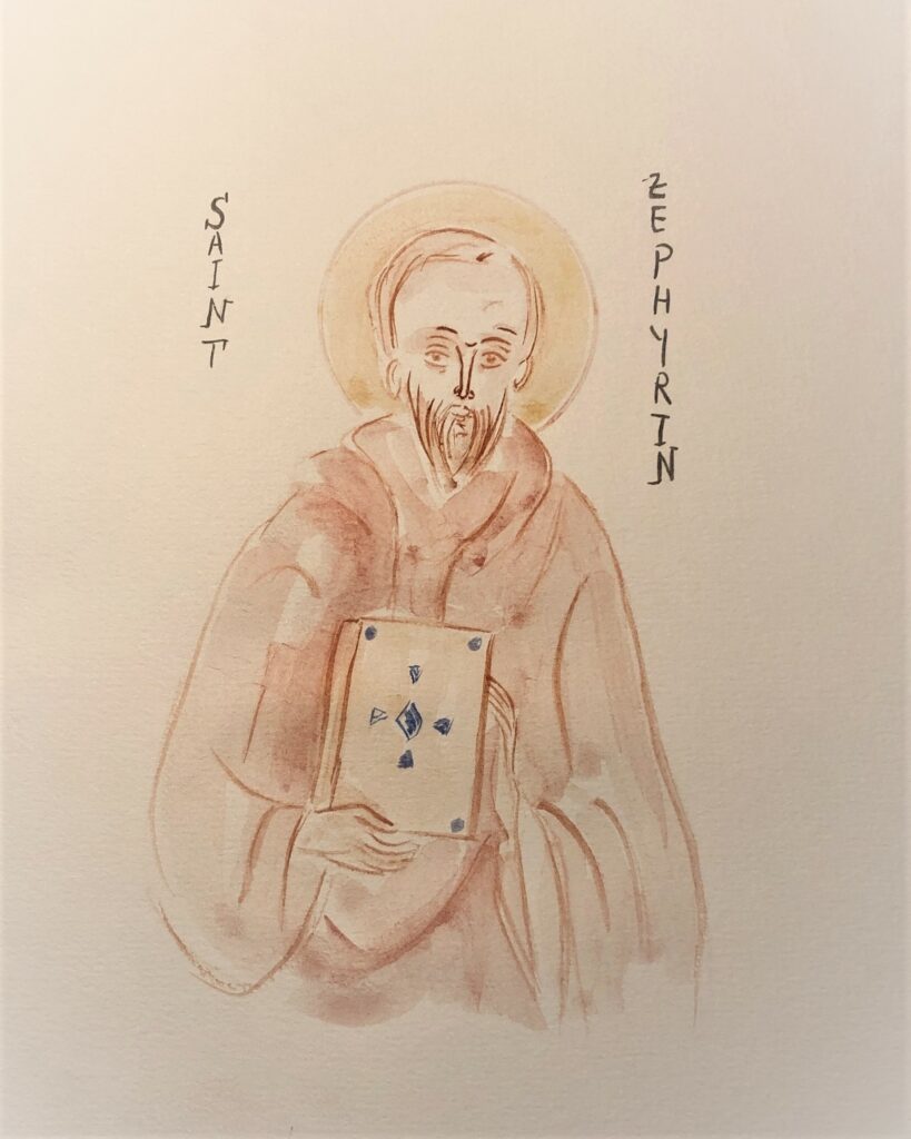 Saint Zéphyrin - Prier Aujourd'hui