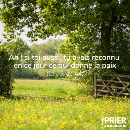 Prier Aujourd'hui - Votre prière quotidienne